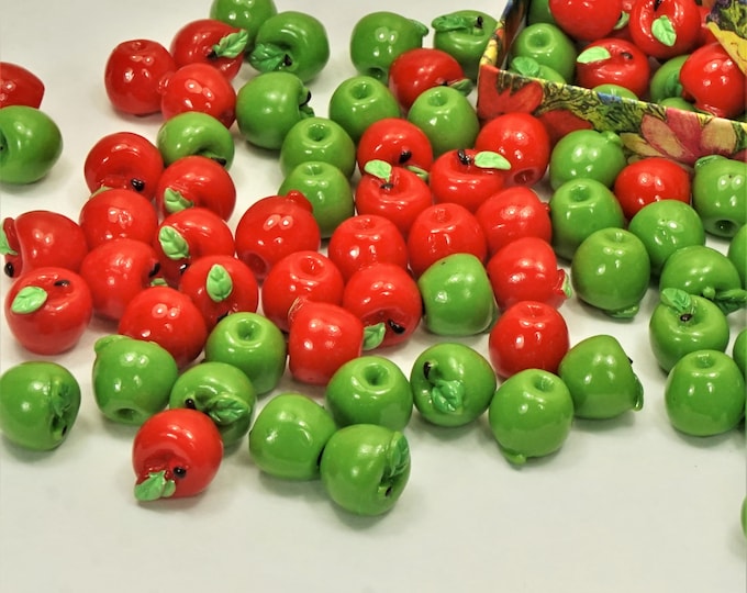 Apple Harvest, Mini Apples, Fairy Garden Apples, Miniature Food - Etsy