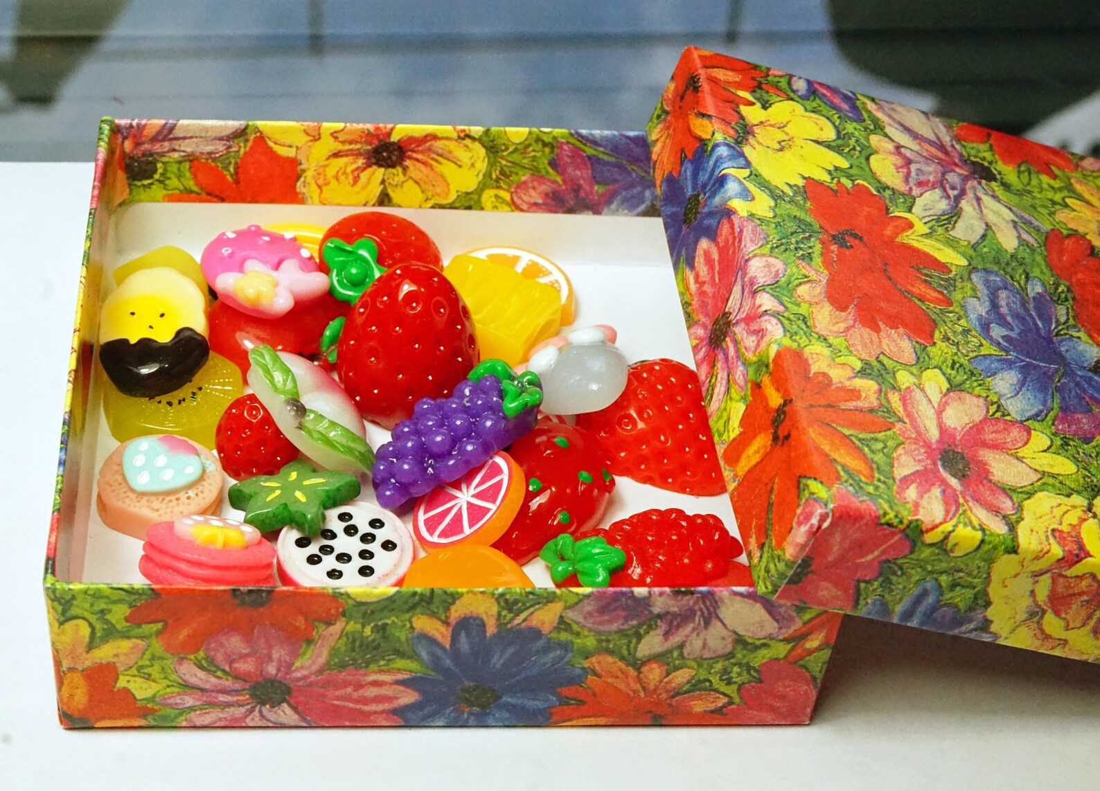 ASSORTED FRUITS for CRAFT Small Gift in Box for Kids - Etsy