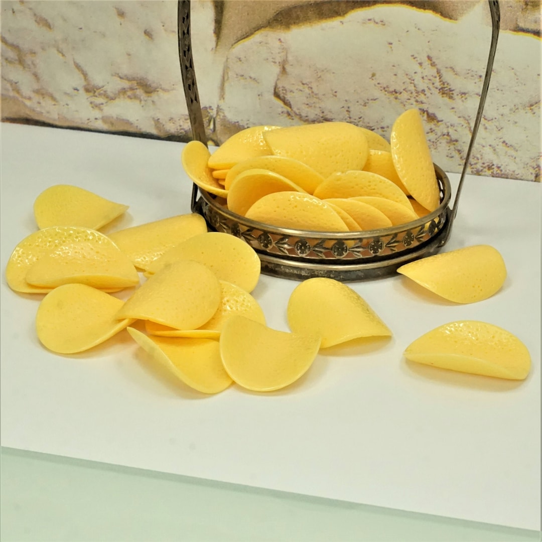 Lifelike Resin Potato Chips, Miniature Food Photography Props - Etsy