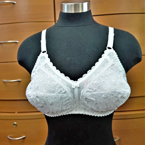 Embroidered Bra - Etsy