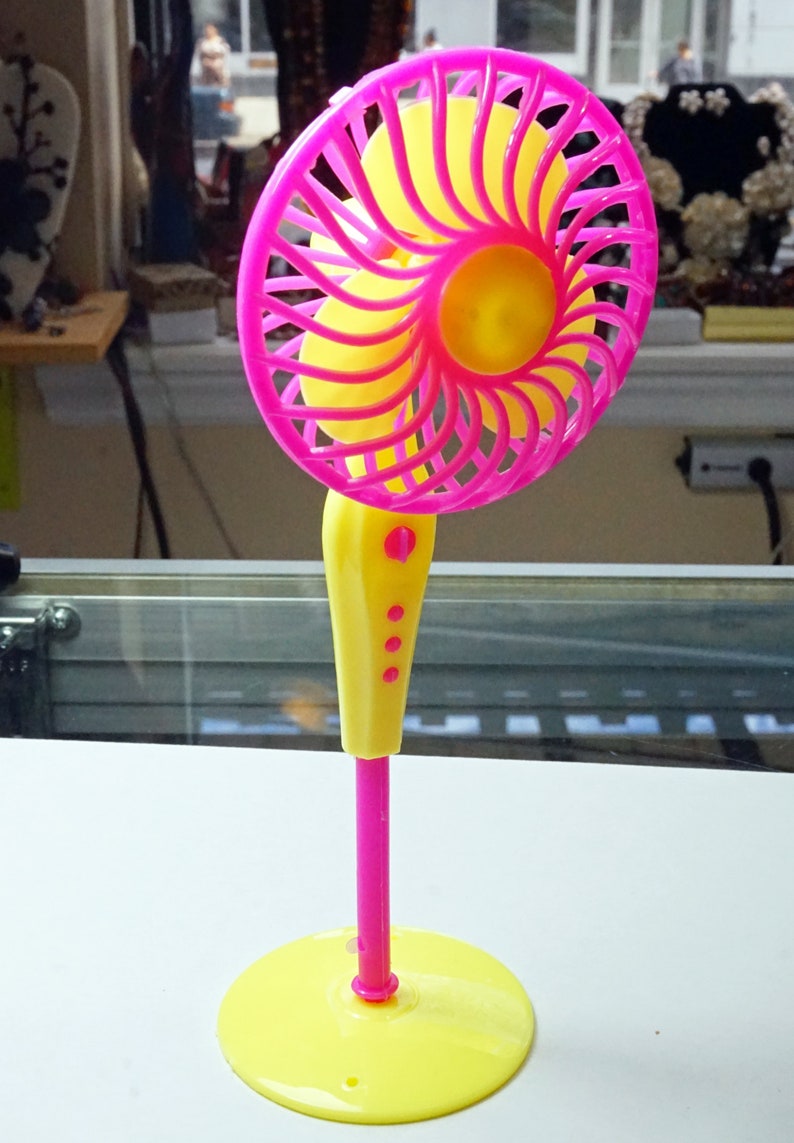 DOLLHOUSE FAN MINIATURE Dollhouse Accessory Standing Fan | Etsy