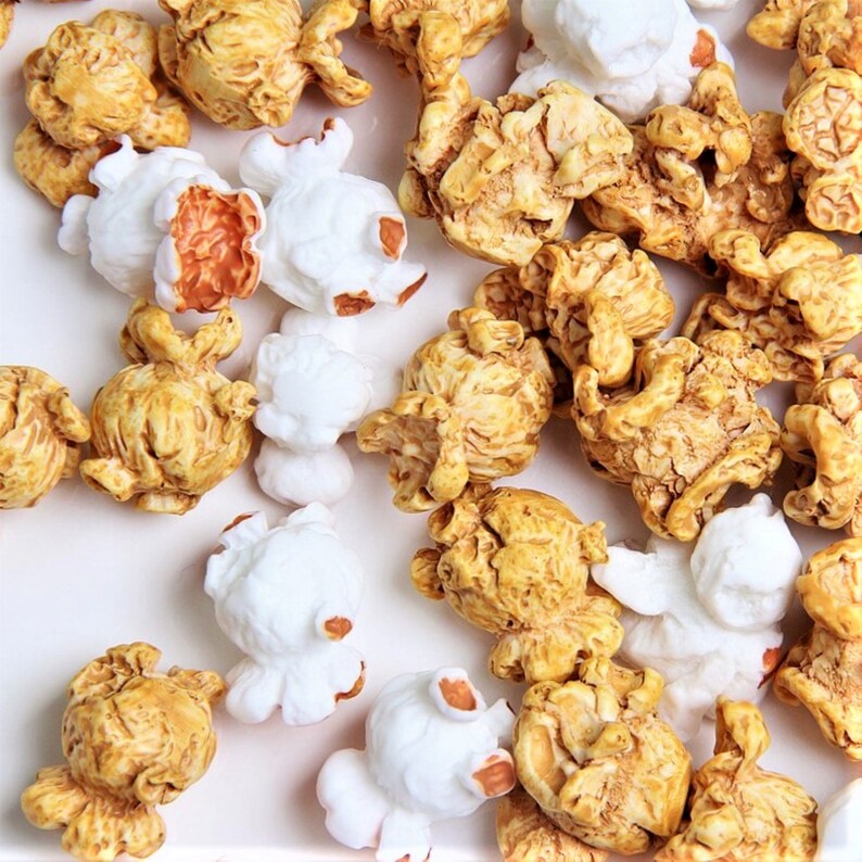 FAKE POPCORN Real Size Popcorn DIY Popcorn Simulation Food - Etsy