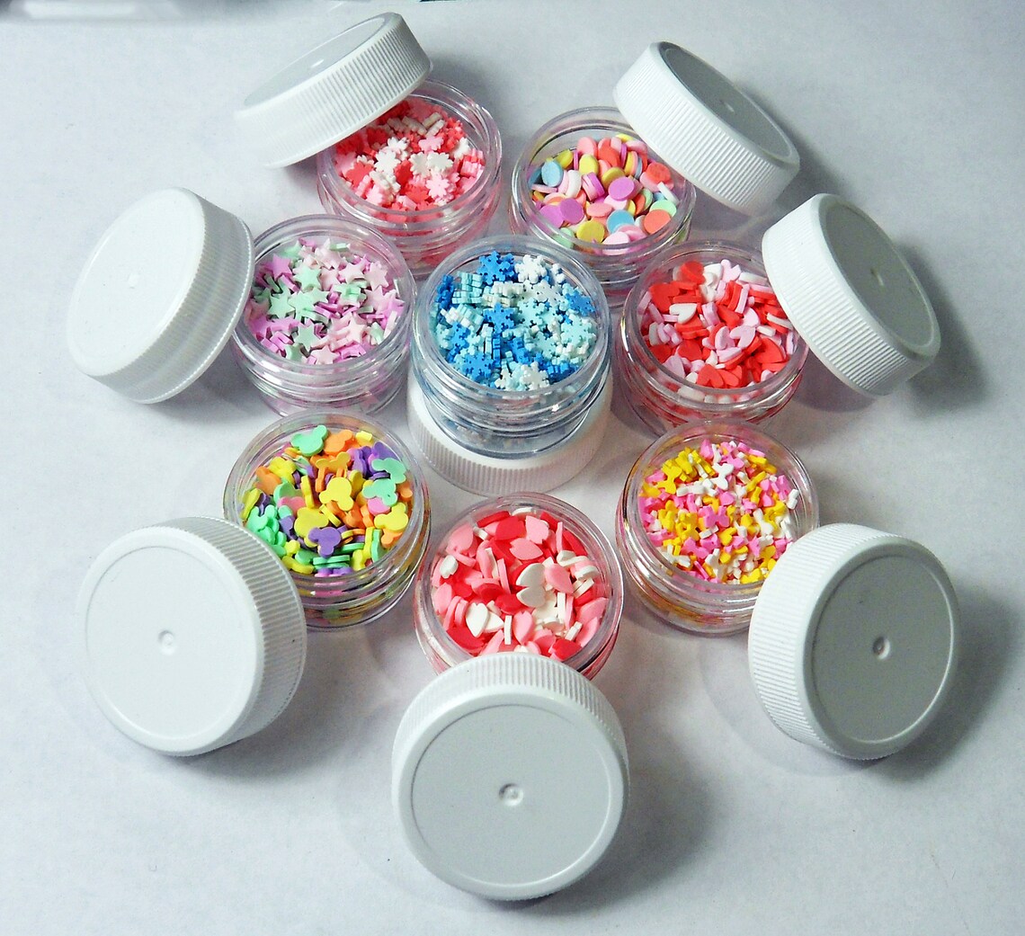 SET of 8 DIY SPRINKLES Assorted Resin Sprinkles for Craft - Etsy