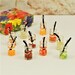 FRUIT GLASS BOTTLE Charms Mini Fruit Pendants Jewelry Creation Supplies ...