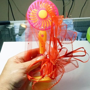 DOLLHOUSE FAN MINIATURE, Dollhouse Accessory, Standing Fan, Birthday ...