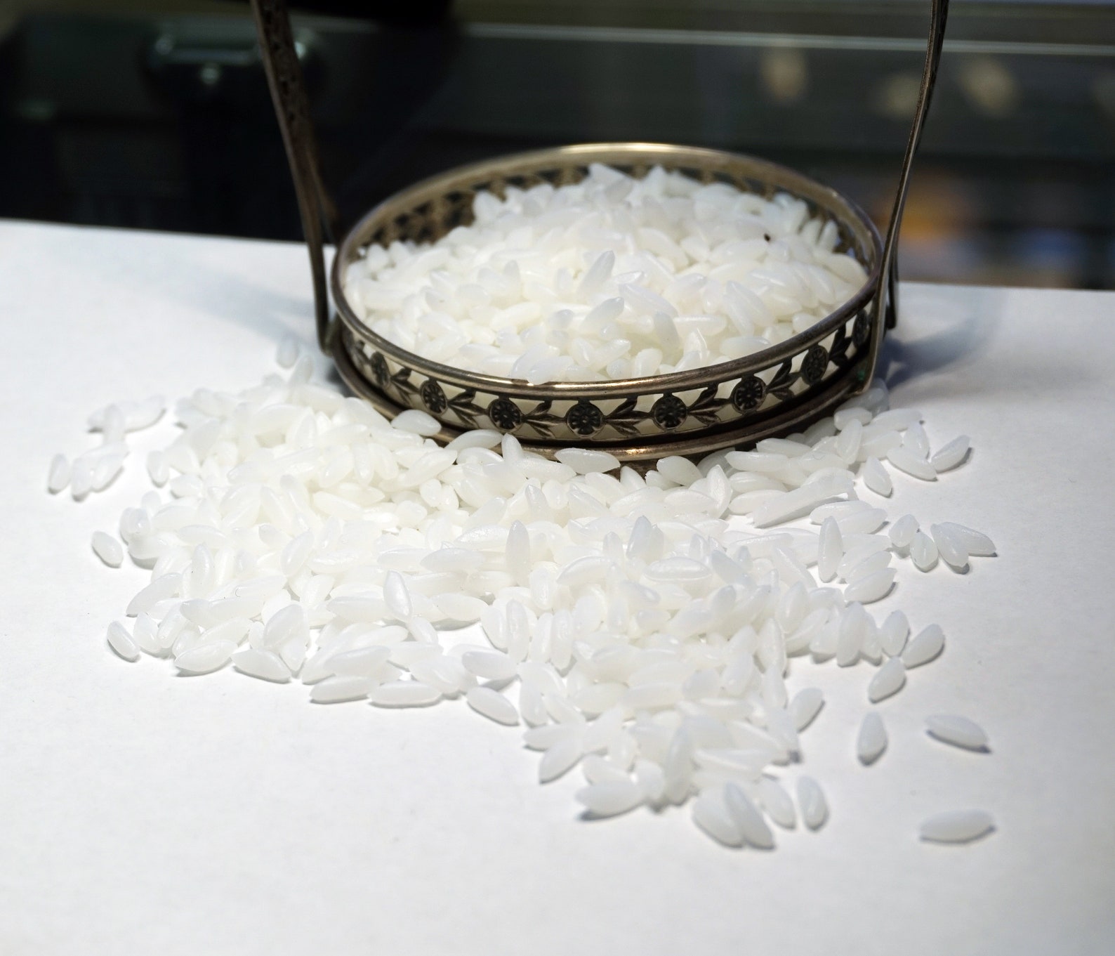 FAKE WHITE RICE Dollhouse Miniature Food in Plastic Jar - Etsy