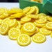 LEMON FIMO Slices, Small Gift for Kids, DIY Gift Idea - Etsy