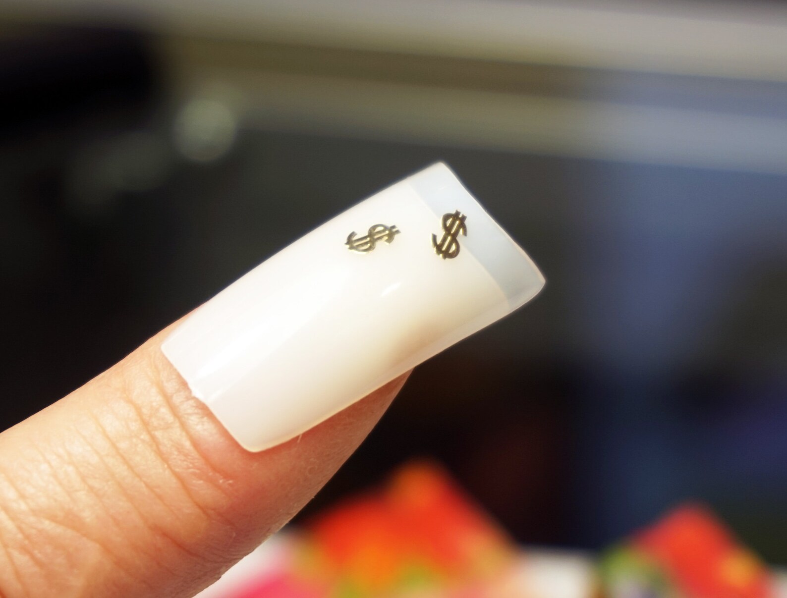 DOLLAR SIGN CHARMS for Nails Dollar Sign Nail Decals 3D Nail | Etsy