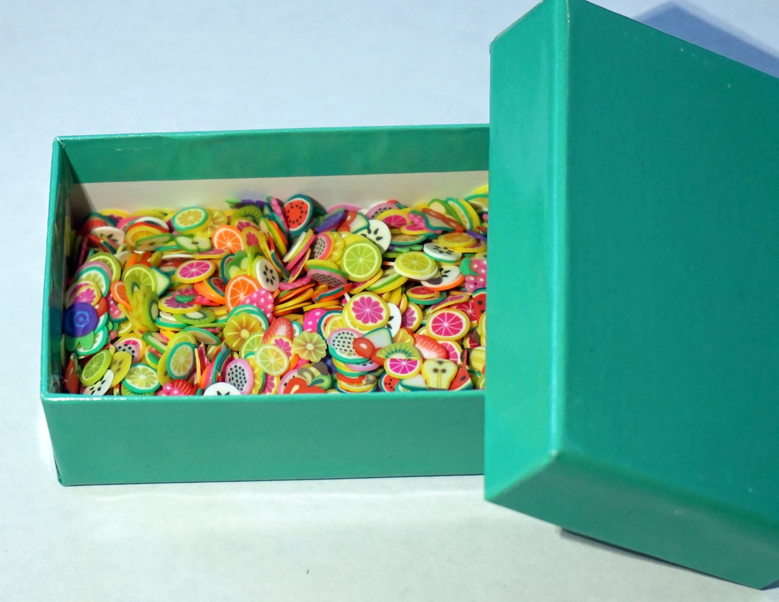 FIMO FRUITS for NAILS 1000 Fimo Slices Gift in Box Small Gift - Etsy