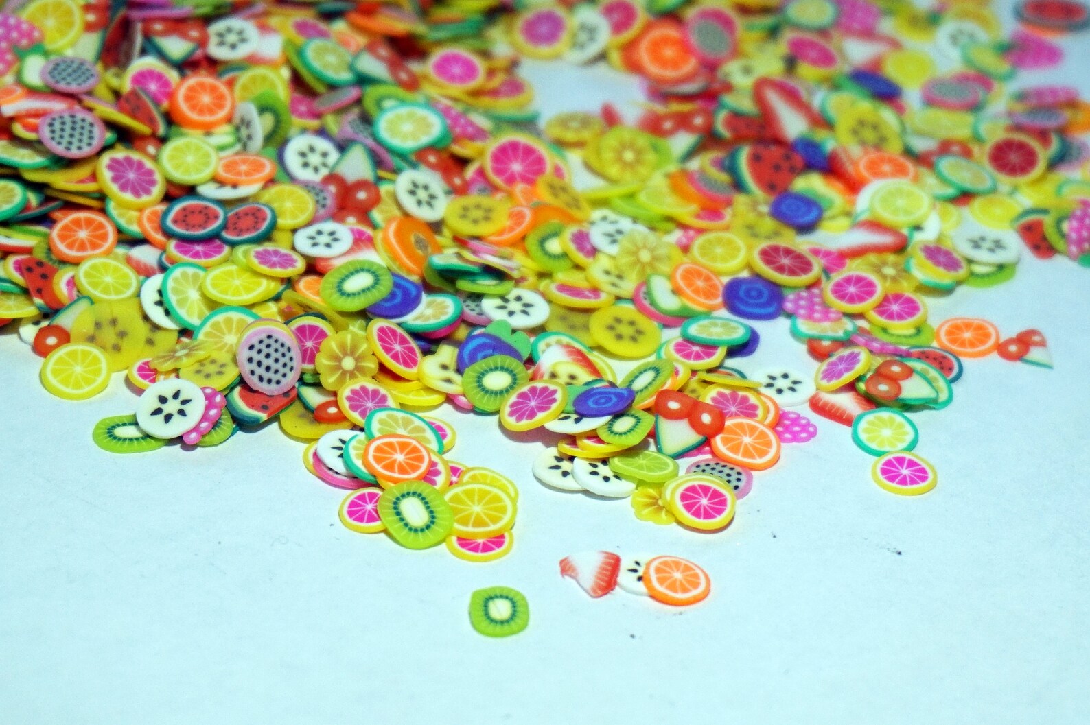 FIMO FRUITS for NAILS 1000 Fimo Slices Gift in Box Small Gift | Etsy