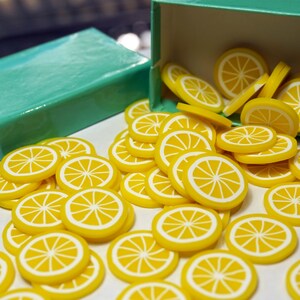 LEMON FIMO Slices, Small Gift for Kids, DIY Gift Idea - Etsy