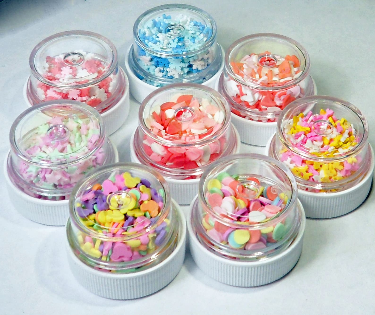 SET of 8 DIY SPRINKLES Assorted Resin Sprinkles for Craft - Etsy