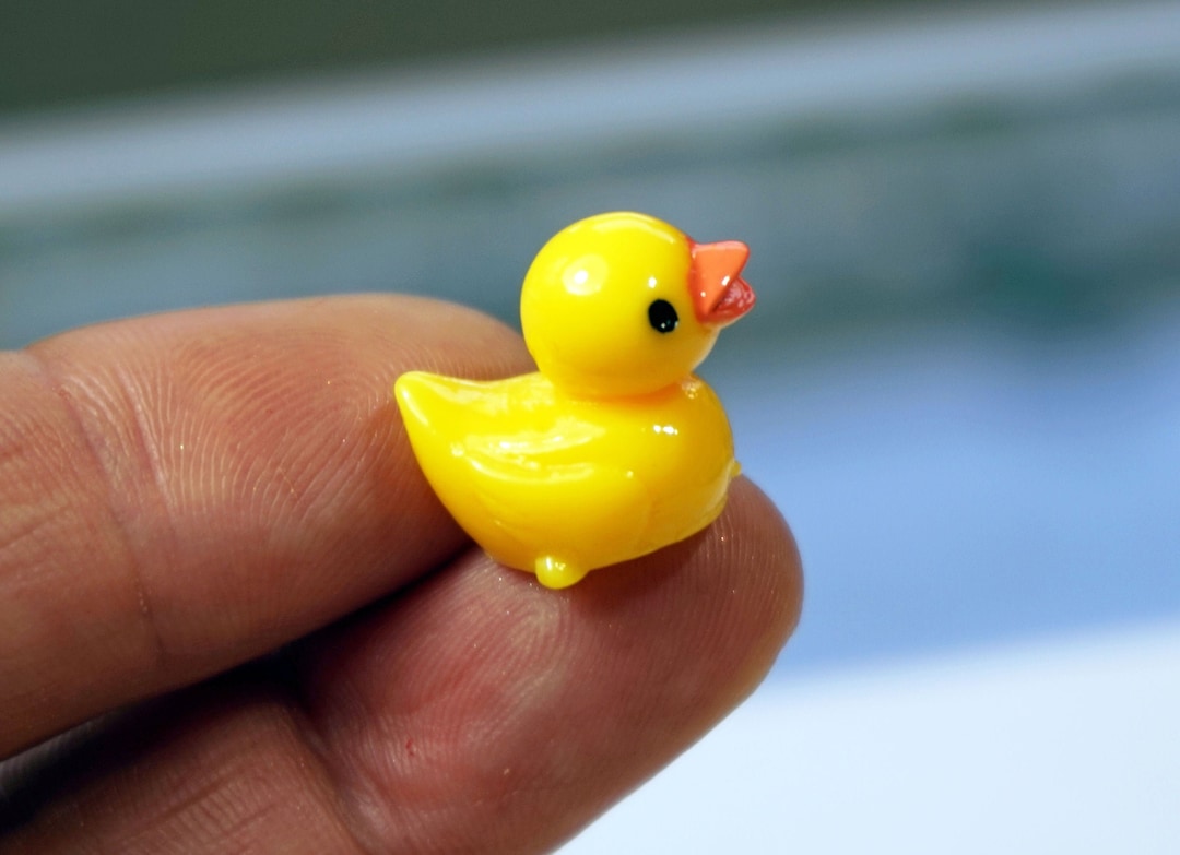 MINI DUCK CABOCHONS, Dollhouse Ducklings, Small Gift for Kids, Ready to ...