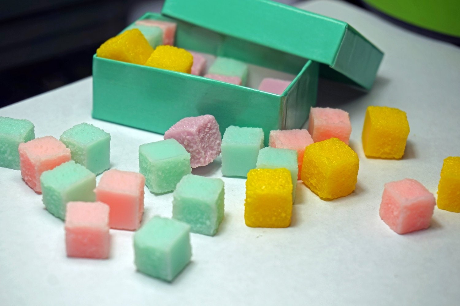 RESIN SUGAR CUBES For Craft Assorted Sugar Cubes In gift Box | Etsy