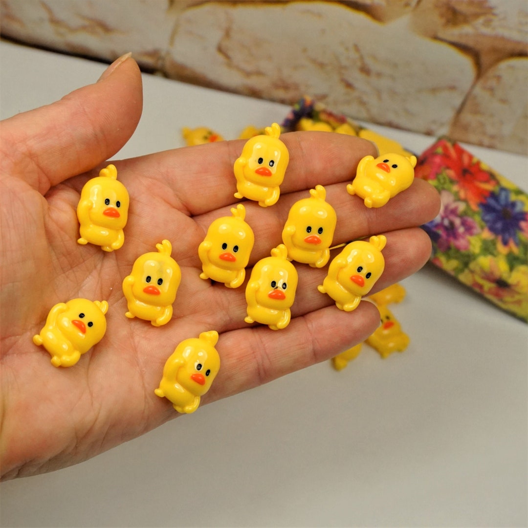 Baby Duck Flatback Cabochons, Decoden Charms, DIY Craft Embellishments ...
