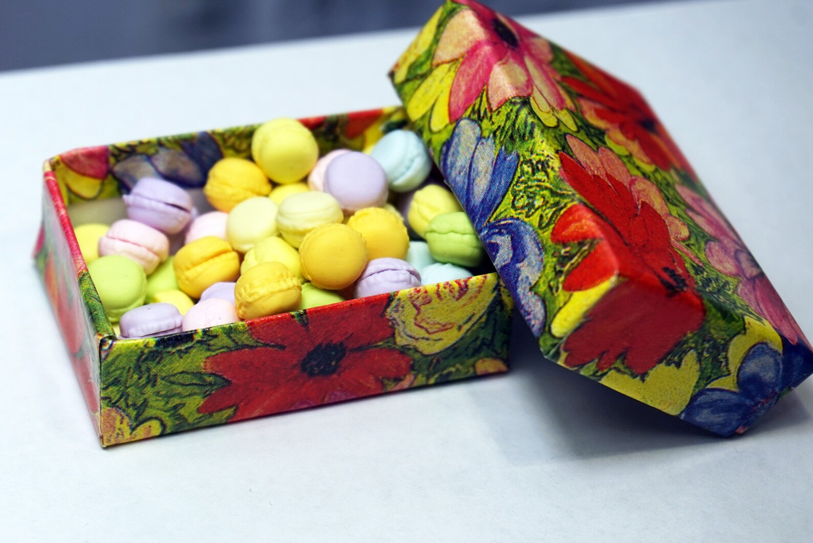 DIY PASTEL Mini MACAROONS, Dollhouse Food, Fake Food, Clay Macarons for ...