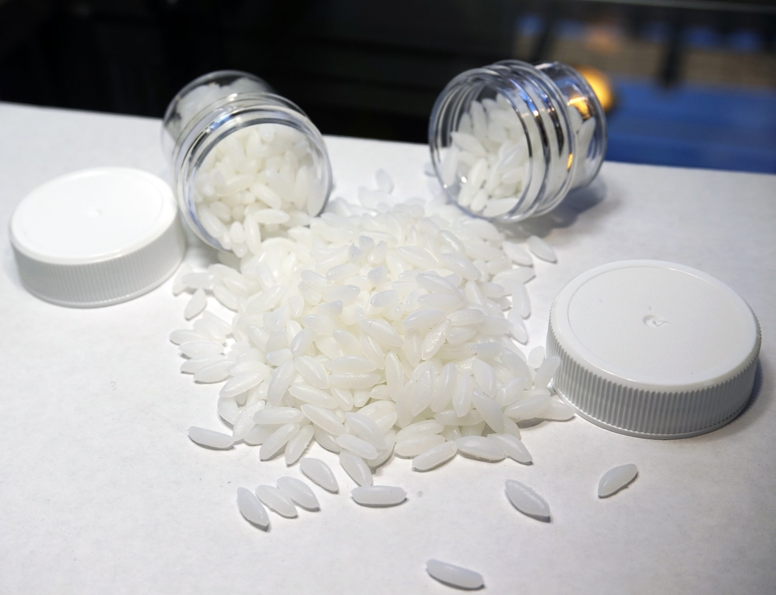 FAKE WHITE RICE Dollhouse Miniature Food in Plastic Jar - Etsy