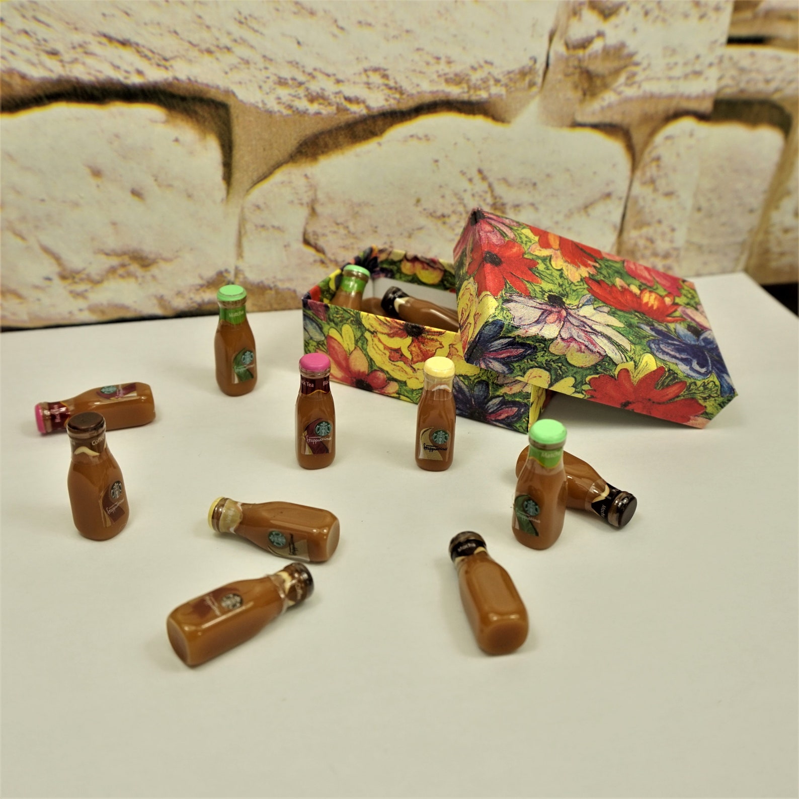 FRAPPUCCINO COFFEE DRINK Mini Bottles Kawaii Coffee Bottles - Etsy