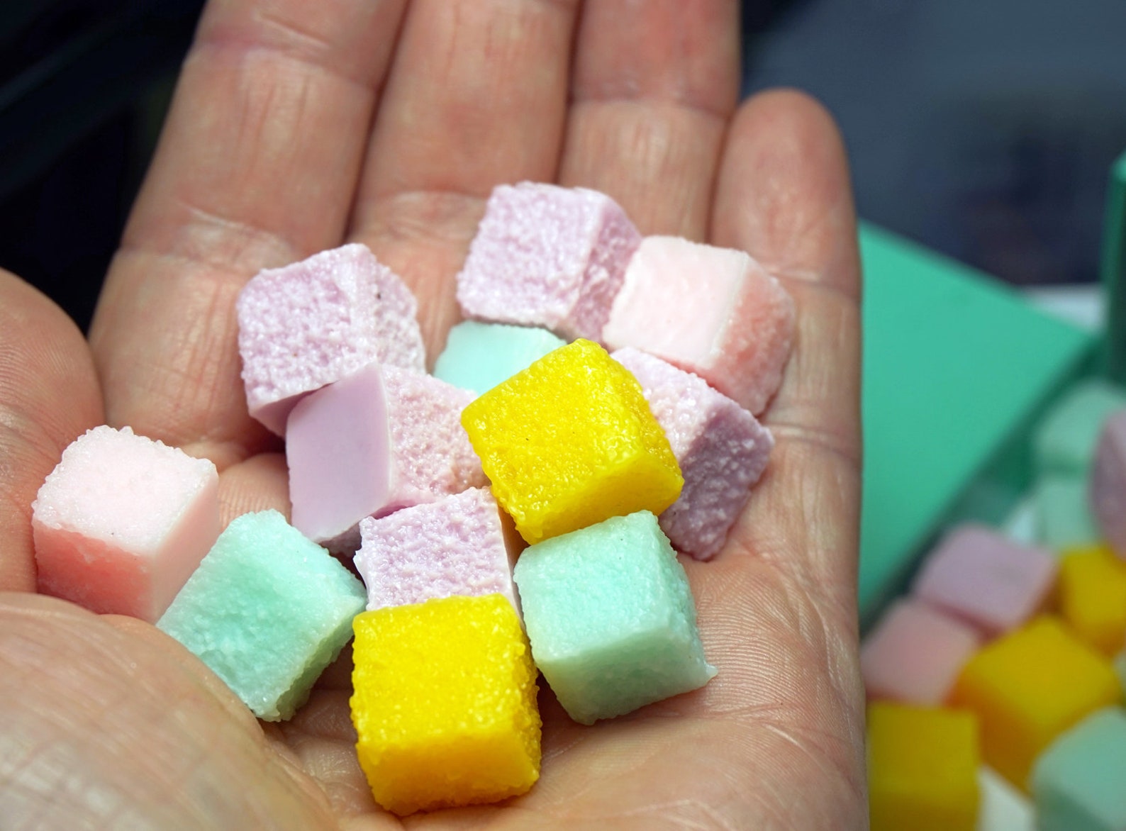 RESIN SUGAR CUBES For Craft Assorted Sugar Cubes In gift Box | Etsy