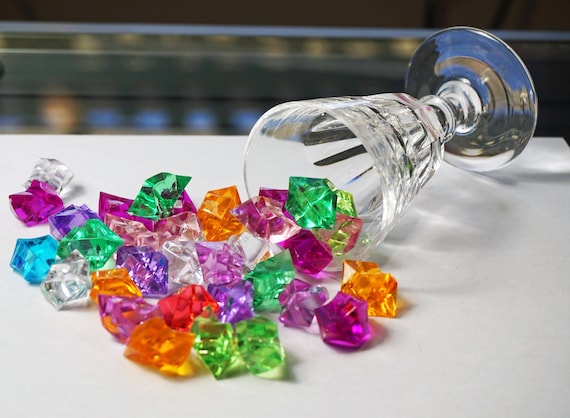 ASSORTED PIRATE GEMS Big Icy Rock Crystals Diy Scatter Beads - Etsy