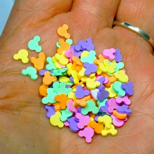 SET of 8 DIY SPRINKLES Assorted Resin Sprinkles for Craft Slime Topping ...
