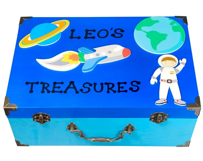 Space Theme Room Decor, Boys Treasure Box, Planets Boys Room Decor ...
