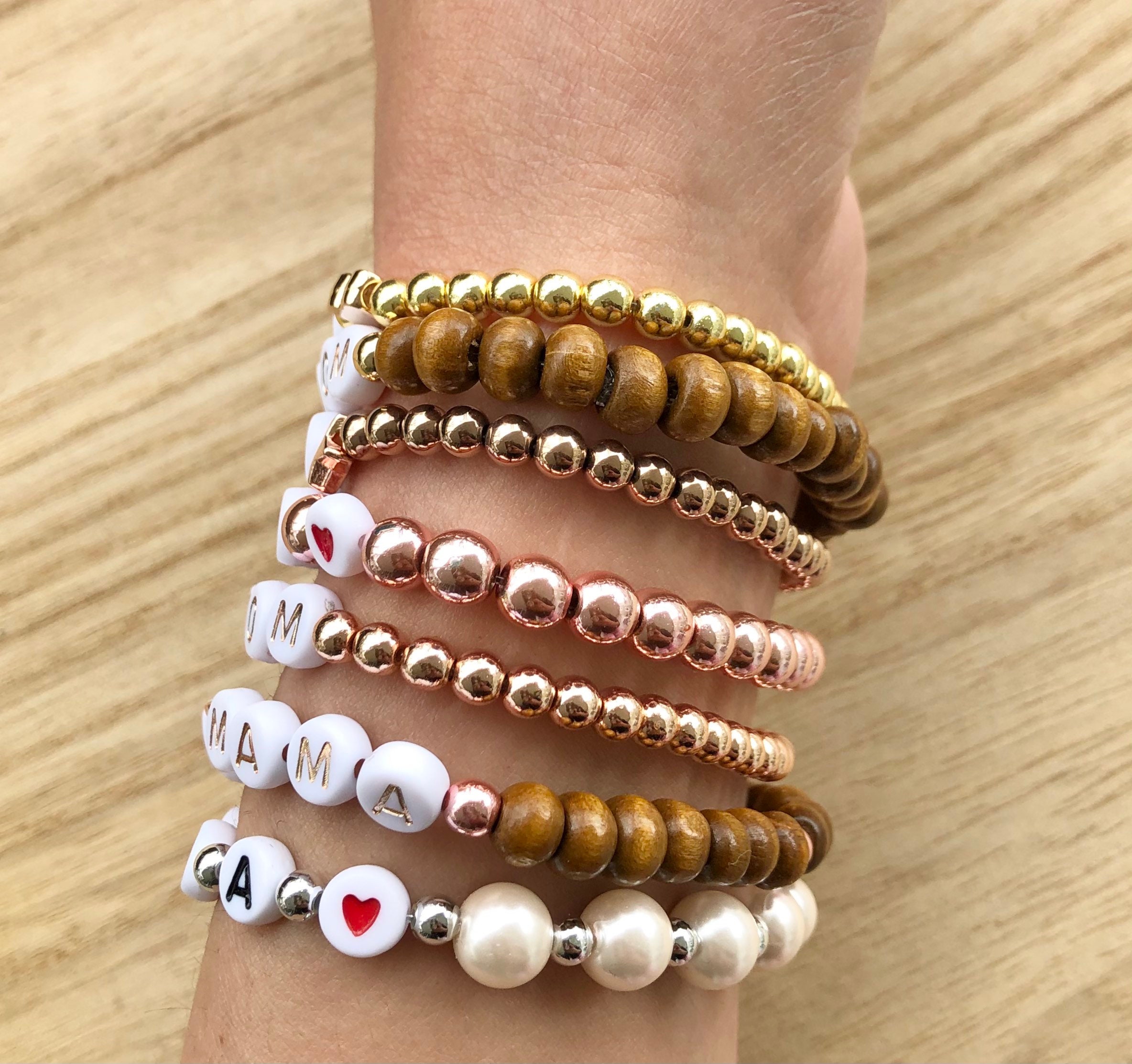 Girl Mom Bracelet Girls Mom Gift Mom of Girls Gift | Etsy