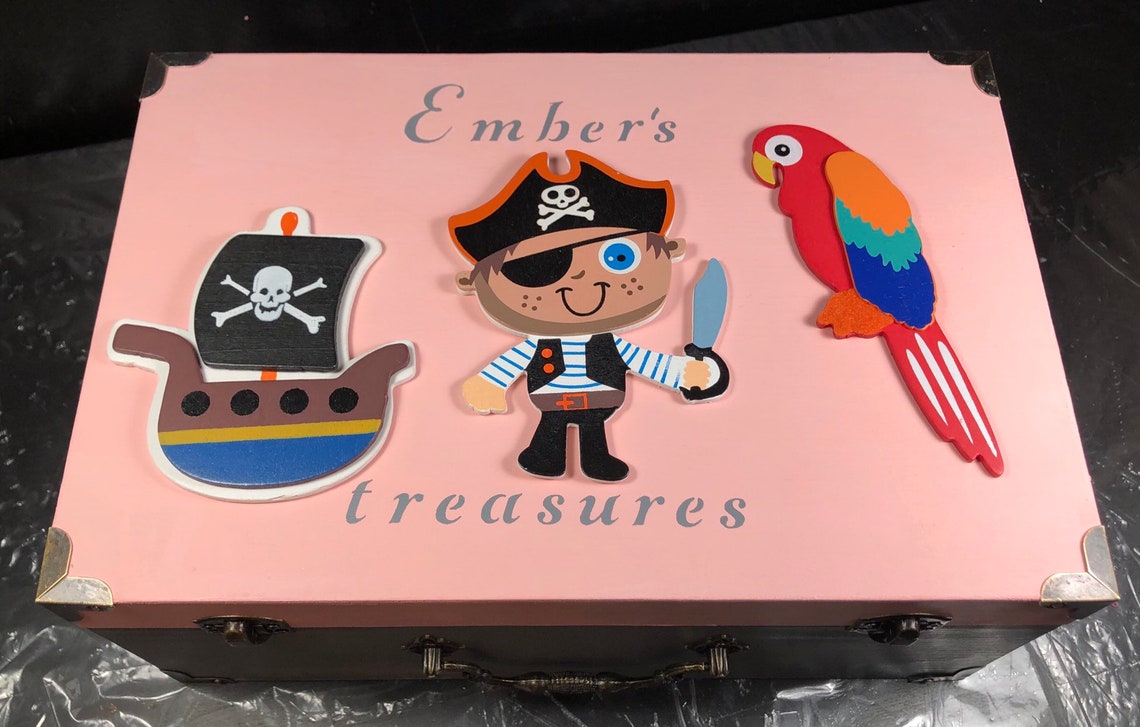 Space theme room decor boys treasure box planets boys room | Etsy