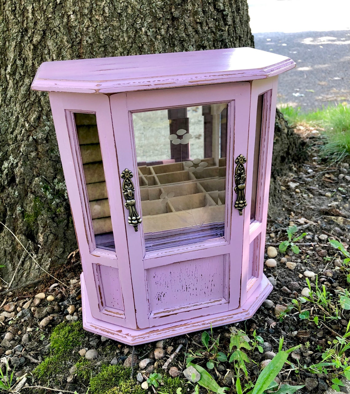 Girls Jewelry Box Purple Lilac Lavender Jewelry Organizer - Etsy