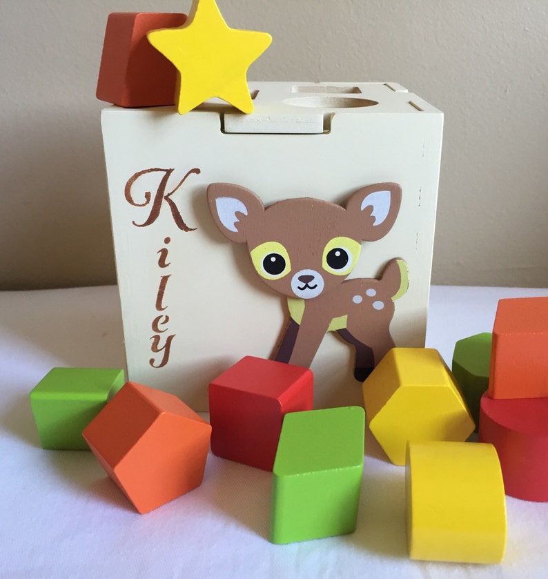 Baby's First Christmas Gift Sorting Toy Montessori - Etsy