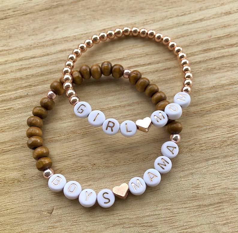 Girl Mom Bracelet Girls Mom Gift Mom of Girls Gift | Etsy
