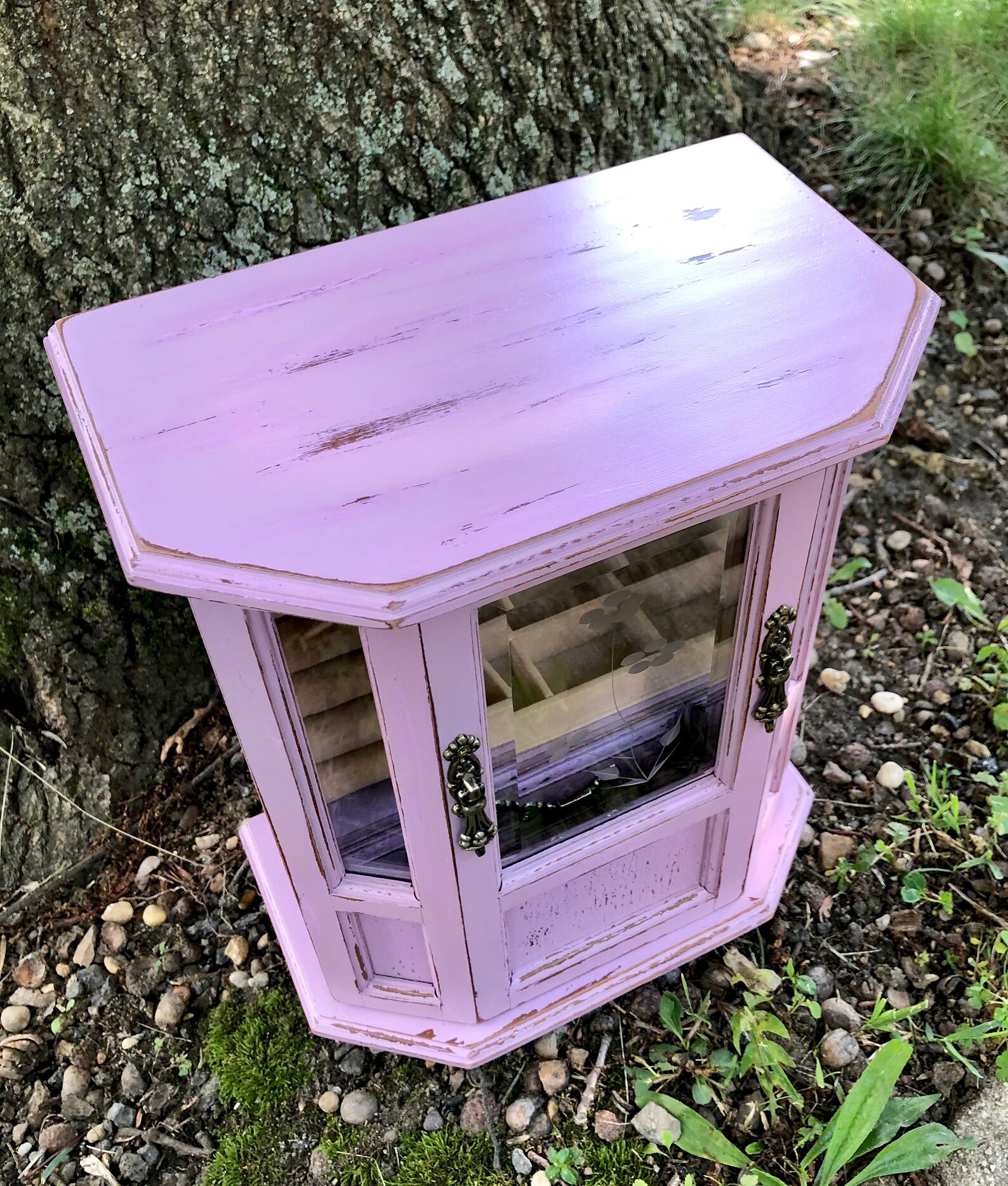 Girls Jewelry Box Purple Lilac Lavender Jewelry Organizer - Etsy