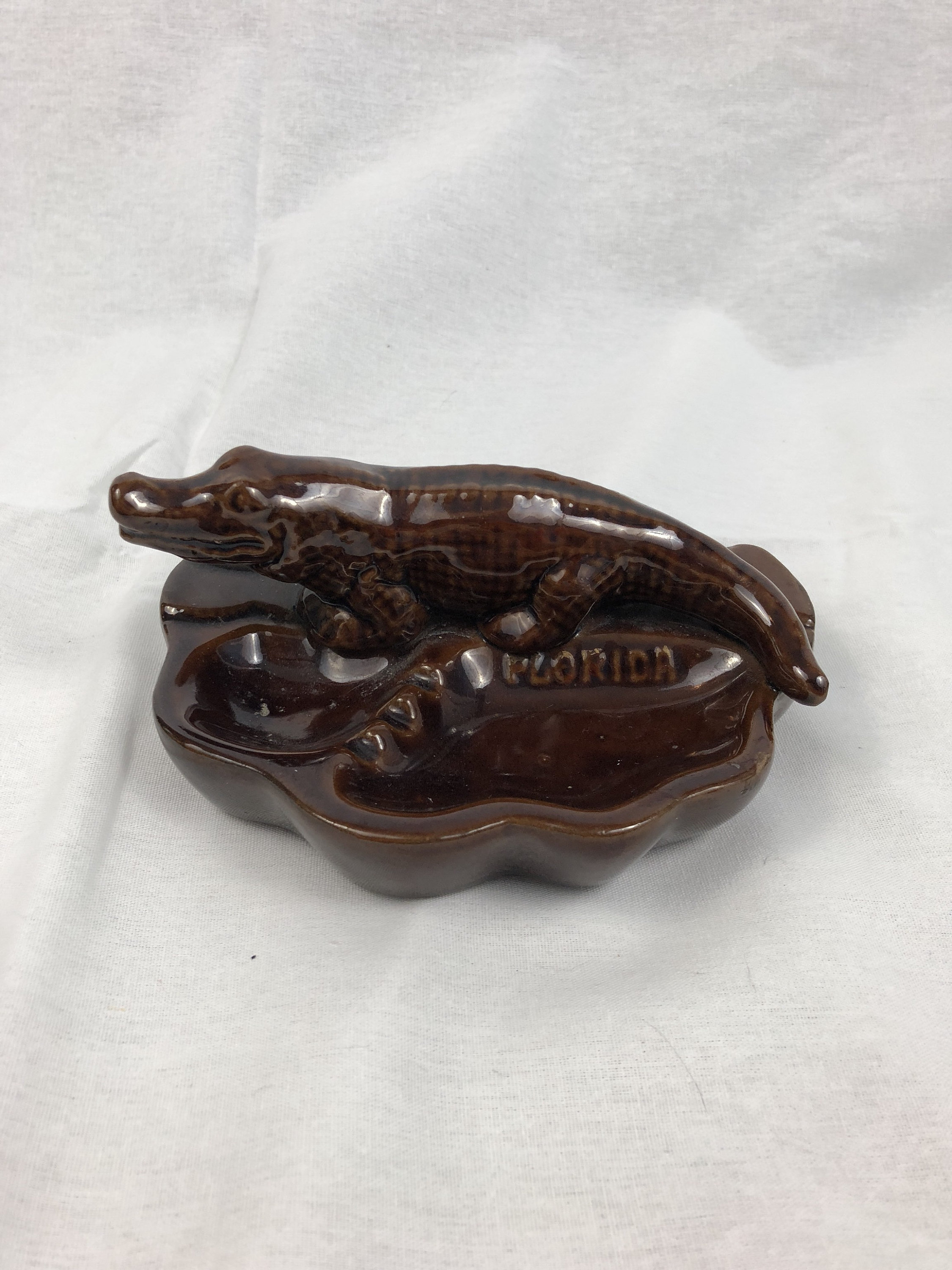 Collectibles Mid Century Florida Alligator Souvenir Ashtray Vintage Florida Souvenir Ashtray ...