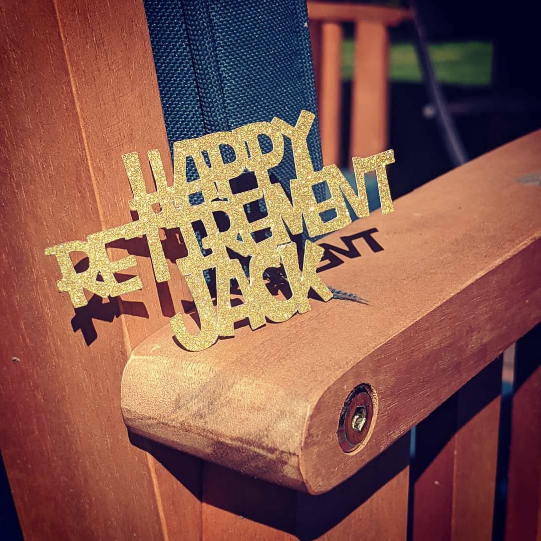 50 Ct Happy Retirement WITH NAME Confetti / Retirement Party - Etsy