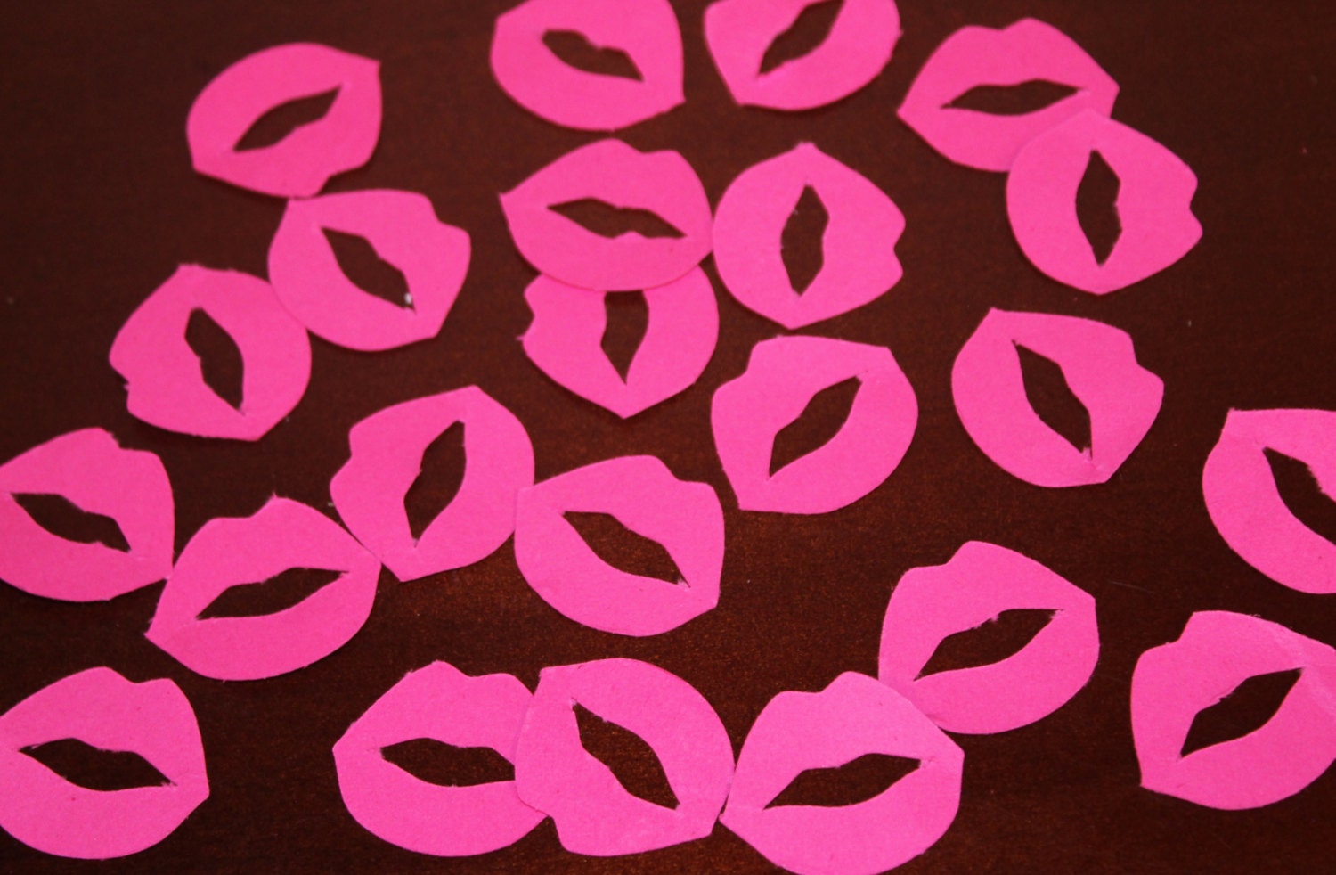 Customizable Lips Confetti-set of 50-bachelorette Party-bridal Shower ...