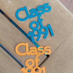 Class Reunion Confetti / Reunion Decor / High School Reunion Confetti ...