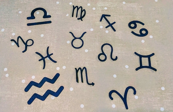 Astrology Confetti / Pick Your Sign / Zodiac Gift / Astrology | Etsy