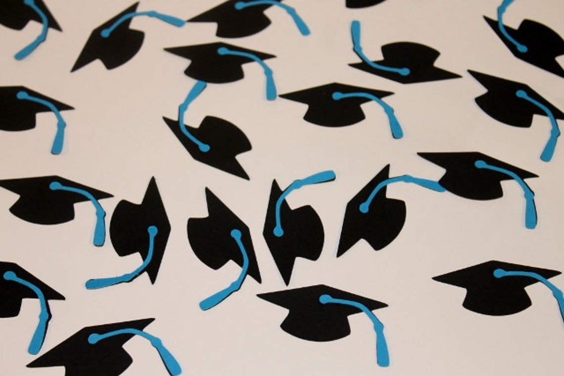 Customizable Graduation Cap Confetti Set of 50-perfect for - Etsy