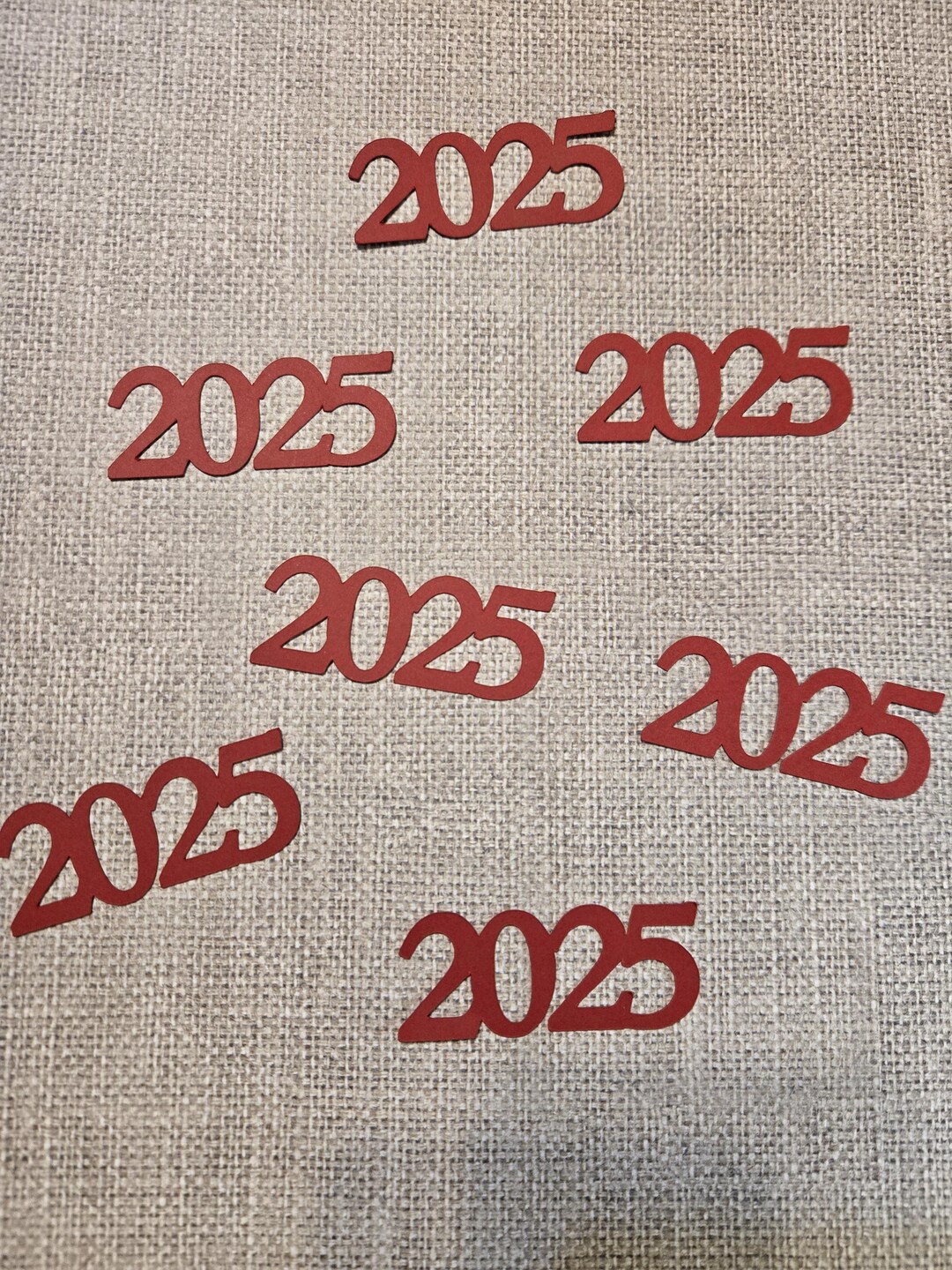 Customizable Year Confetti / Graduation Confetti / Class of 2025 ...