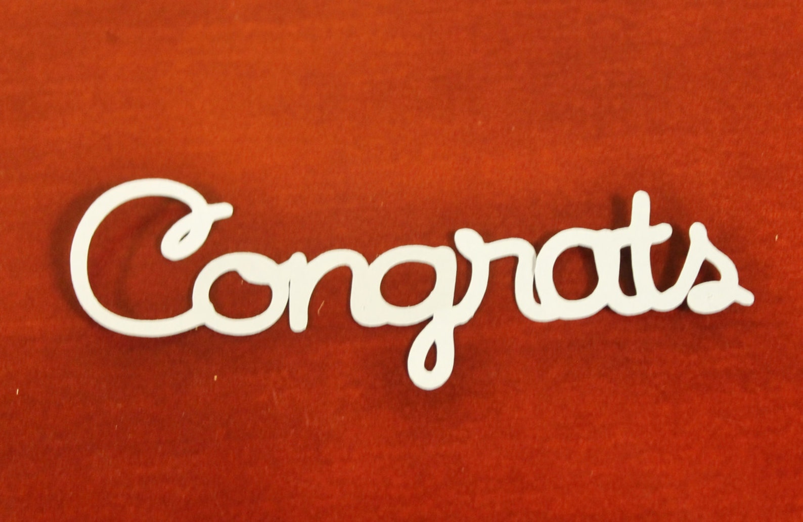 Cursive Congrats Confetti Set of - Etsy