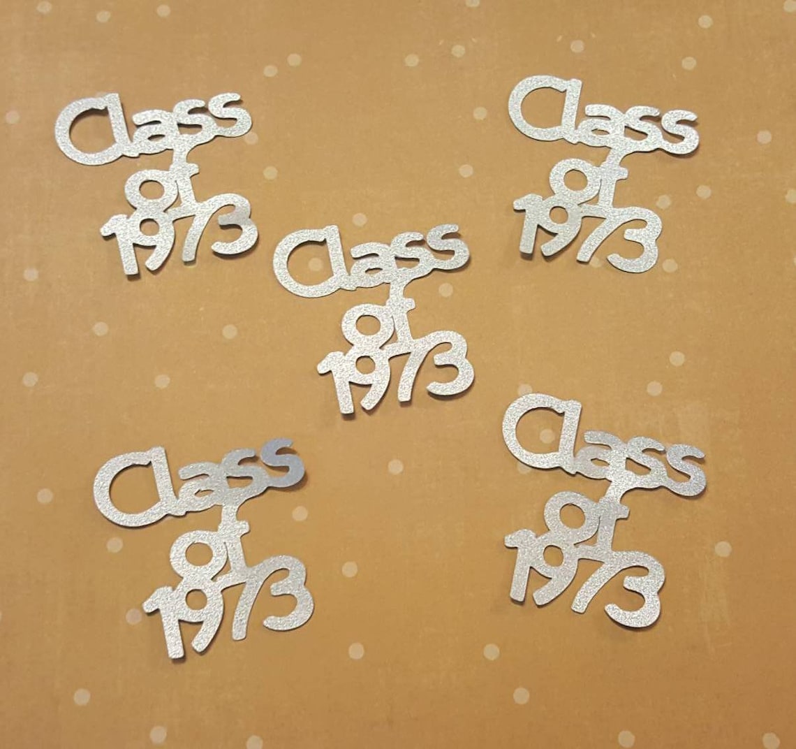 Class Reunion Confetti / Reunion Decor / High School Reunion | Etsy