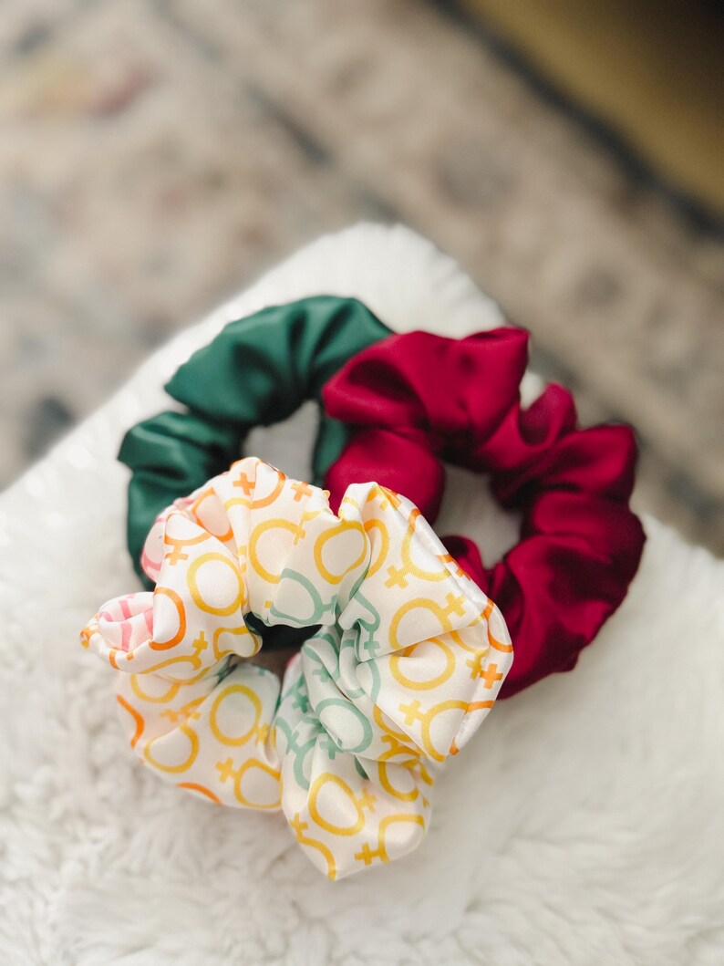Bold Patterned Scrunchies - Etsy