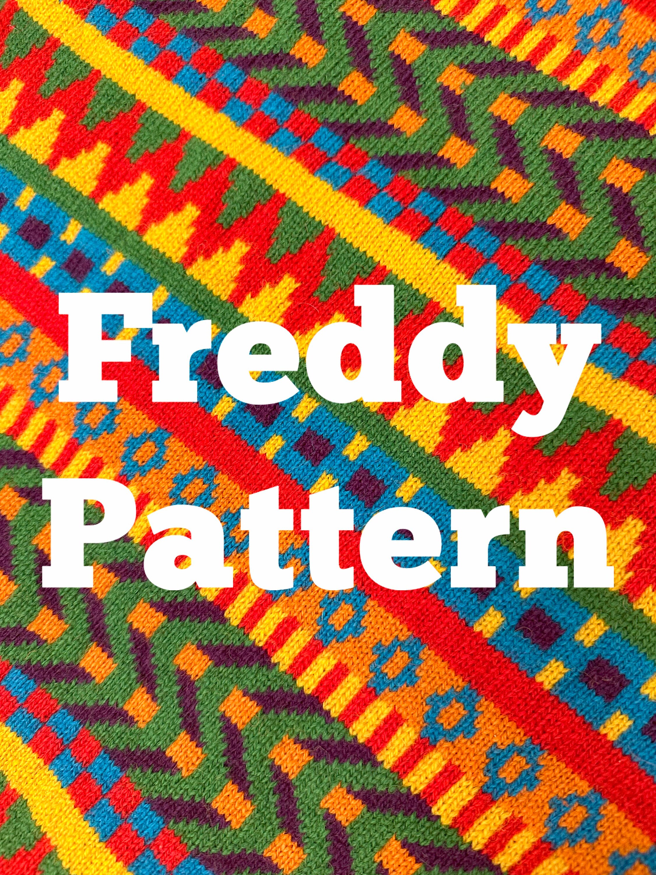 Freddy Pattern for Punch Card Knitting or DAK Machine Knitting Pattern ...