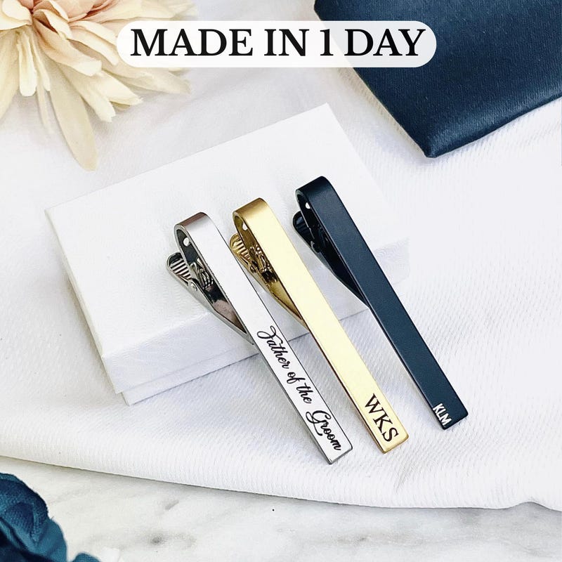 Tie Clip - Etsy