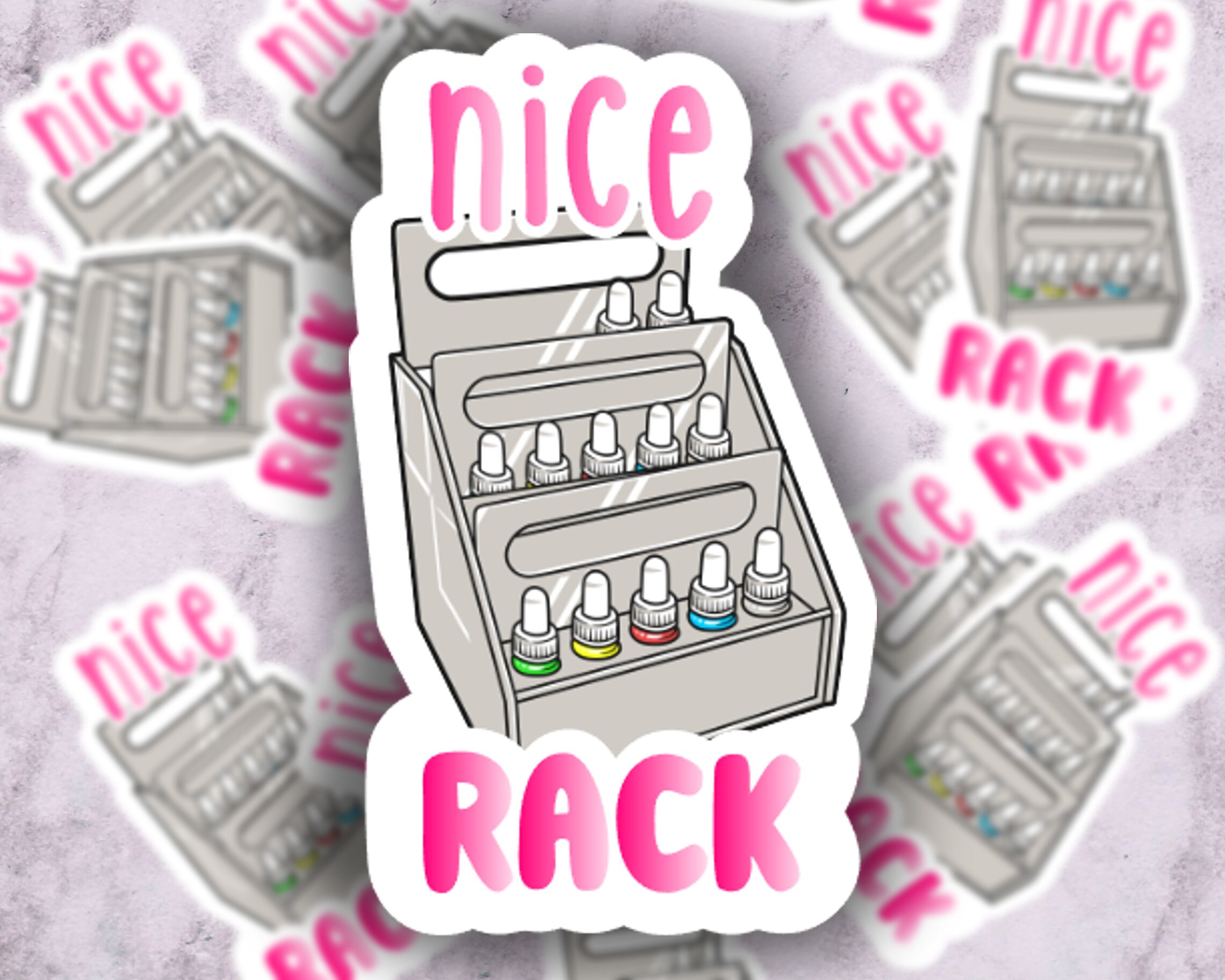 Nice Rack Blood Bank Reagent Rack Sticker - Etsy
