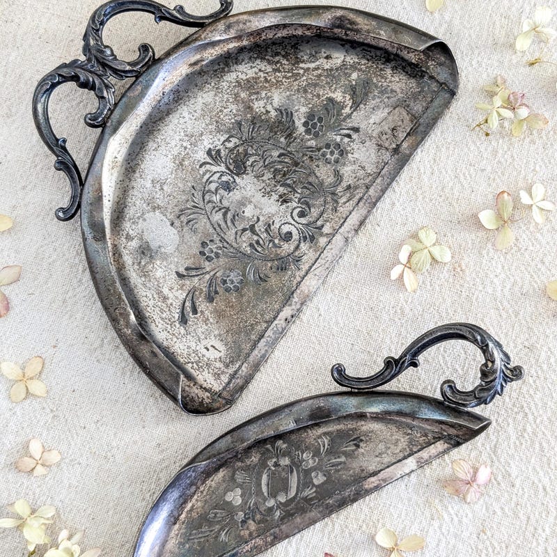 Antique Crumb Tray - Etsy