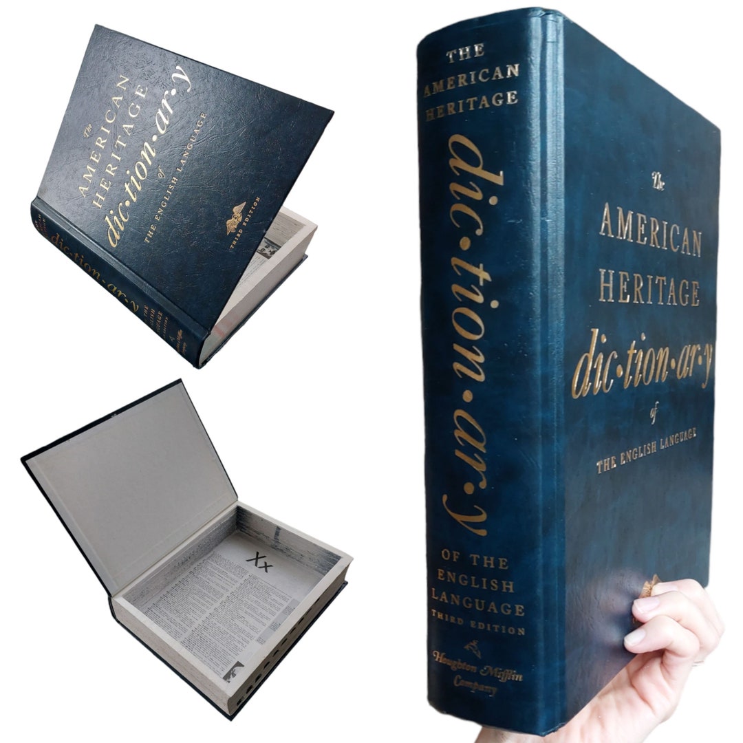 Extra Large Deep Hollow Book Safe Fake Dictionary Hollowed - Etsy