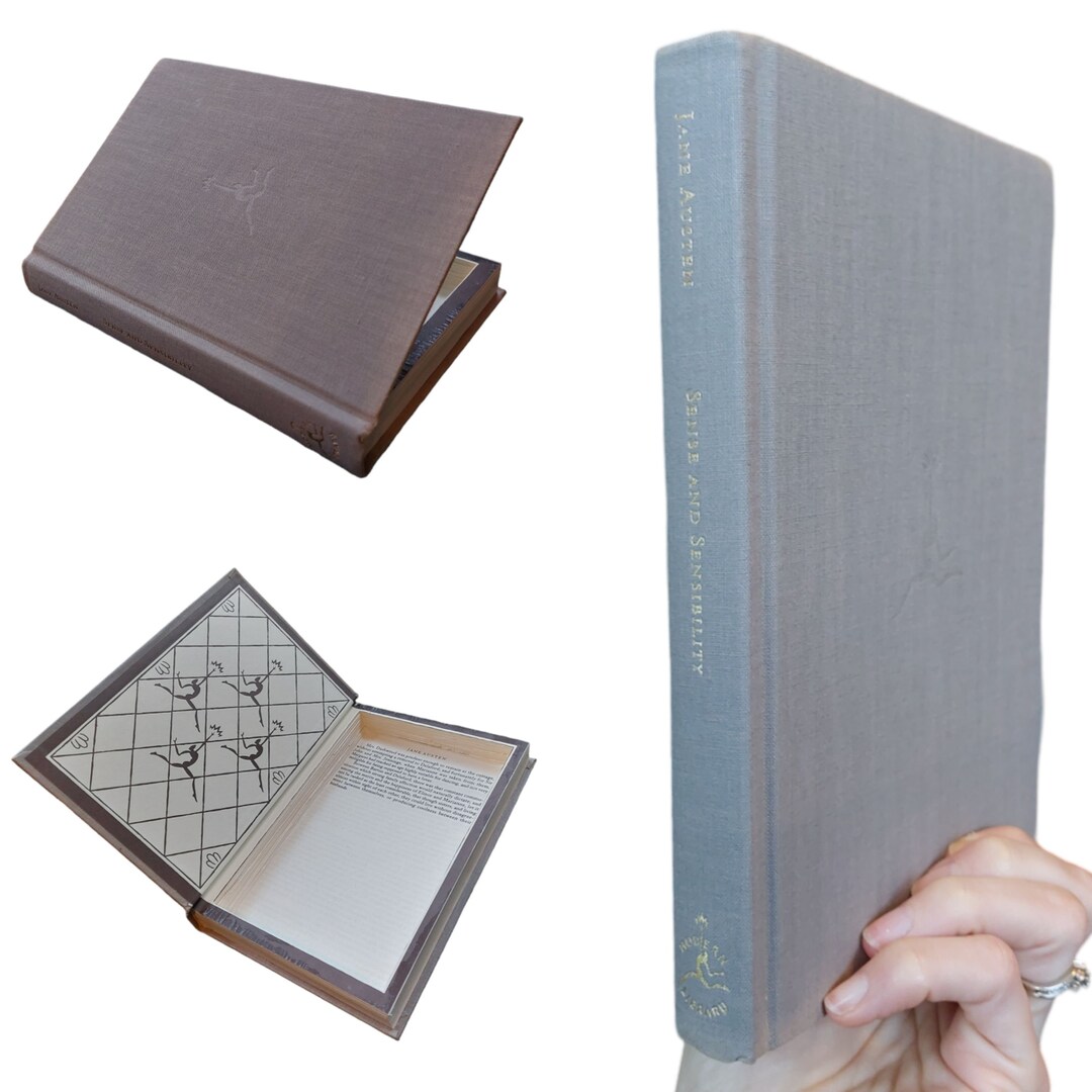 Sense and Sensibility Hollow Book Safe Hollowed Out Book Box Secret ...