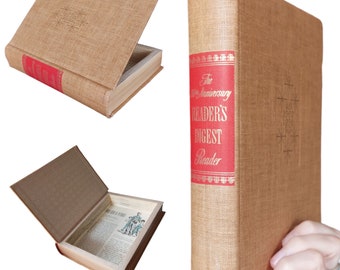 Black Hollow Book Safe Book Safe Hollowed Out Book Book Box Secret Gift ...