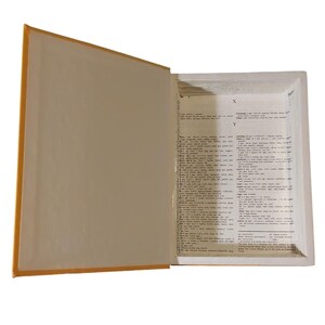 Webster's Thesaurus Large Hollow Book Safe Hollowed Out Book Book Box ...